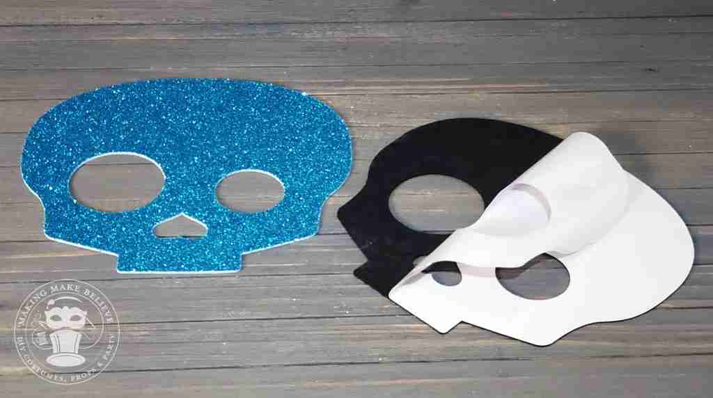 Make A Skull Masquerade Mask in 4 Easy Steps | Making Make Believe