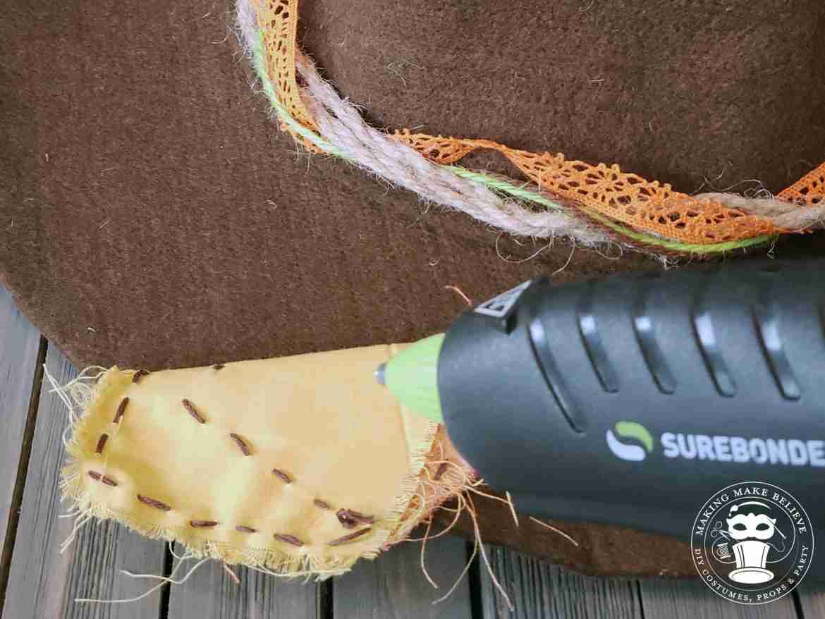 DIY Scarecrow Costume Hat Super Simple Hack | Making Make Believe