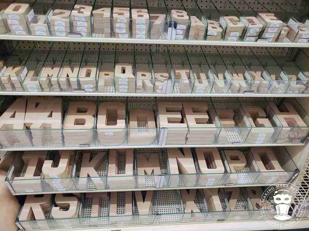 How To Decorate Reversible Paper Mache Letters | Making Make Believe
