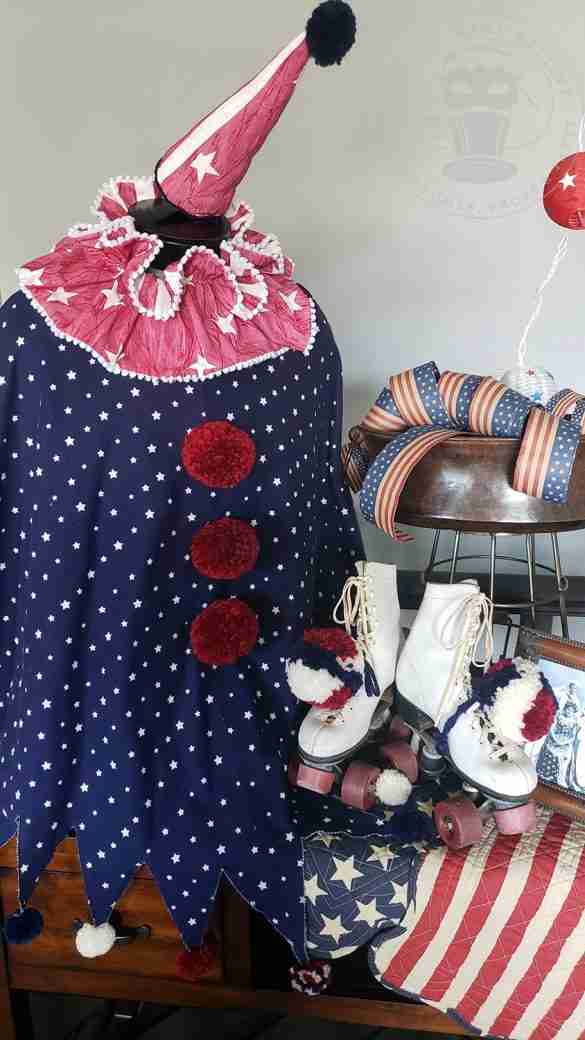 Make This Easy To Wear Poncho Clown Costume - Making Make Believe