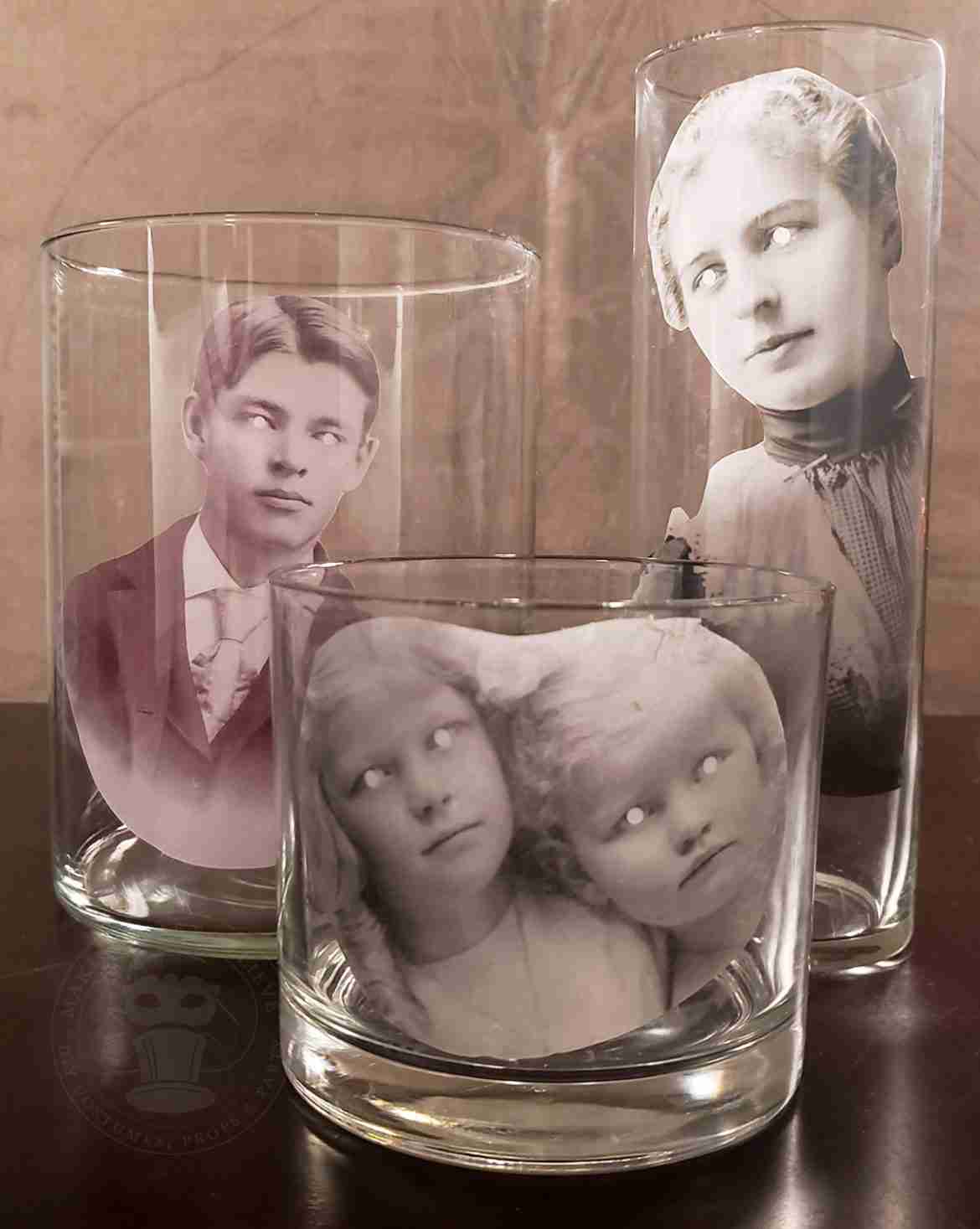 Halloween DIY: How To Make Haunted Candles From Vintage Photos | Making ...