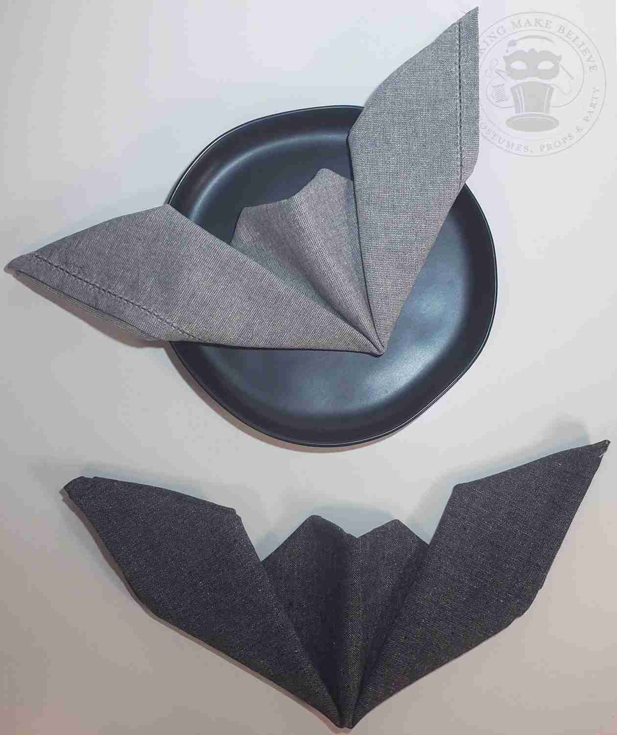 How To Fold A Bat Napkin Plus A Sneak Peek | Making Make Believe