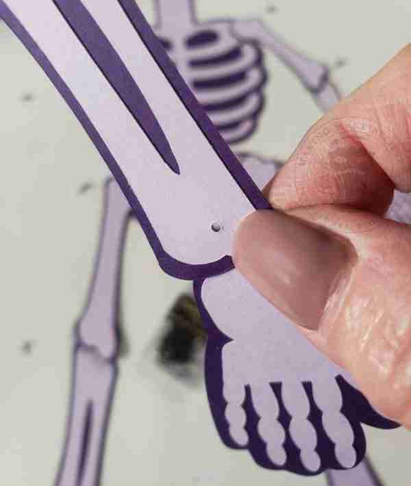 DIY Jointed Skeleton - To Die For Halloween Decor Free SVG | Making ...