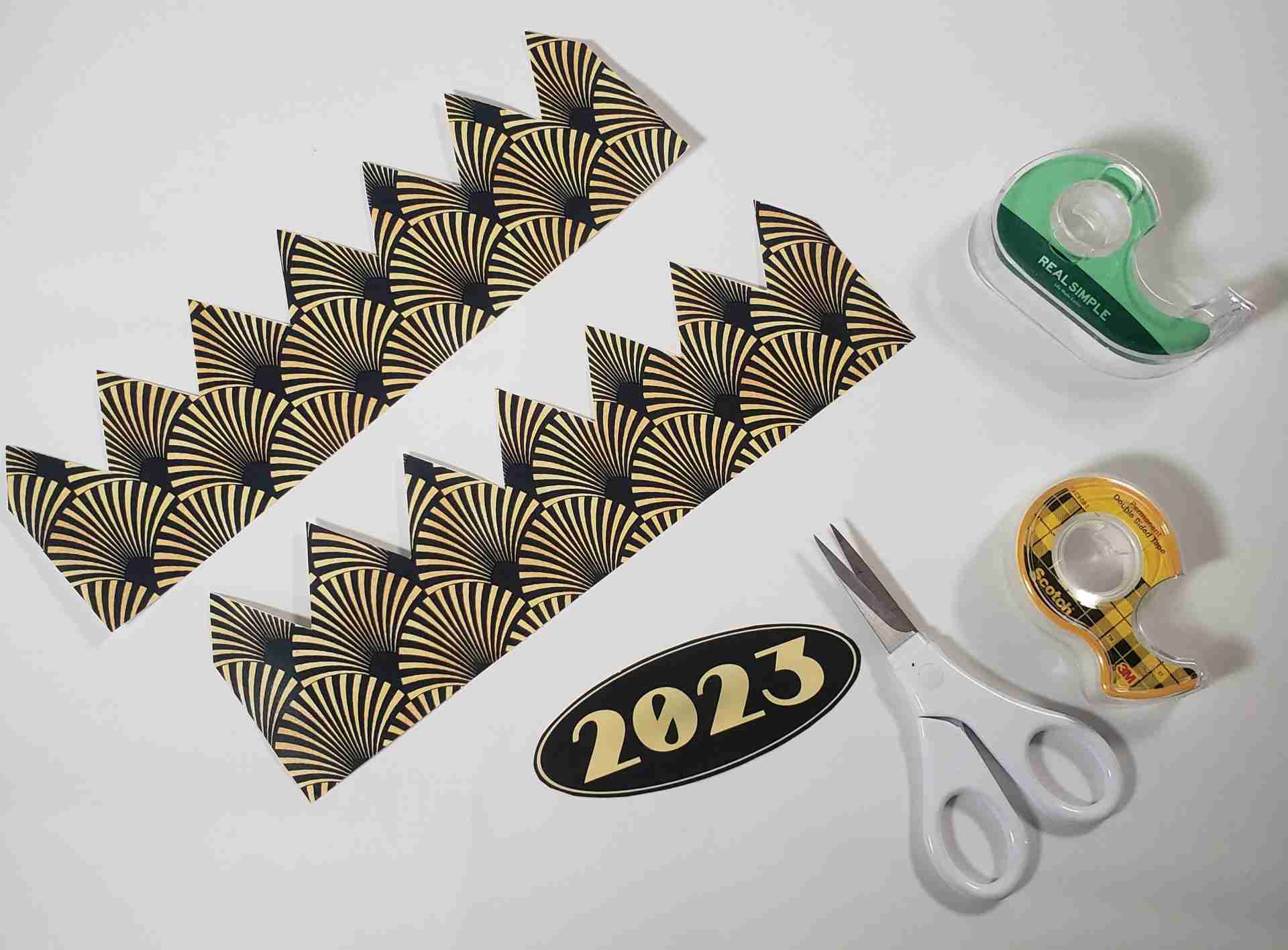 DIY New Year's Eve Crown - 2 Versions: Quick & Easy vs. Extra ...