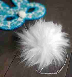 How To Make A DIY Faux Fur Bunny Tail In 4 Easy Steps | Making Make Believe