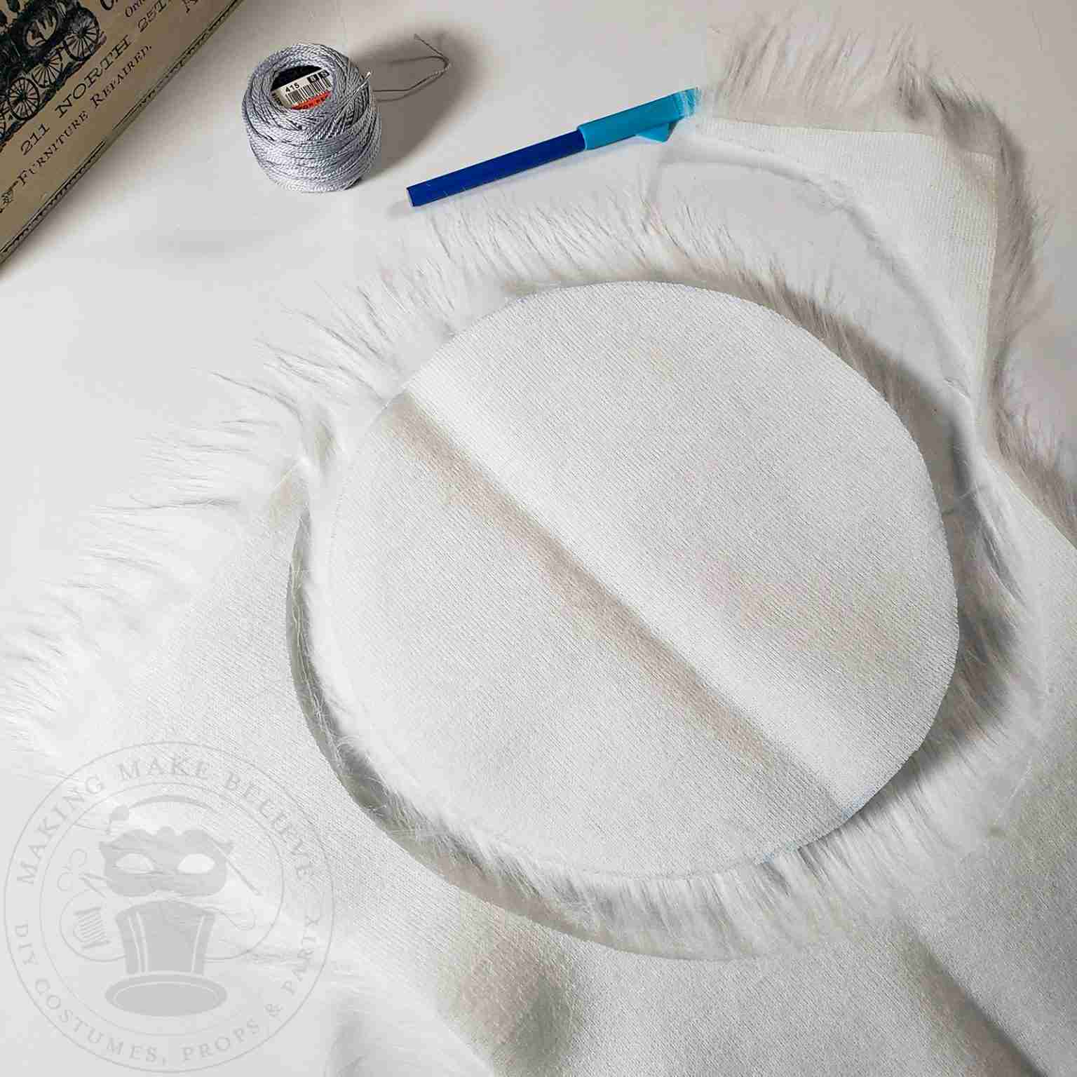 How To Make A DIY Faux Fur Bunny Tail In 4 Easy Steps | Making Make Believe