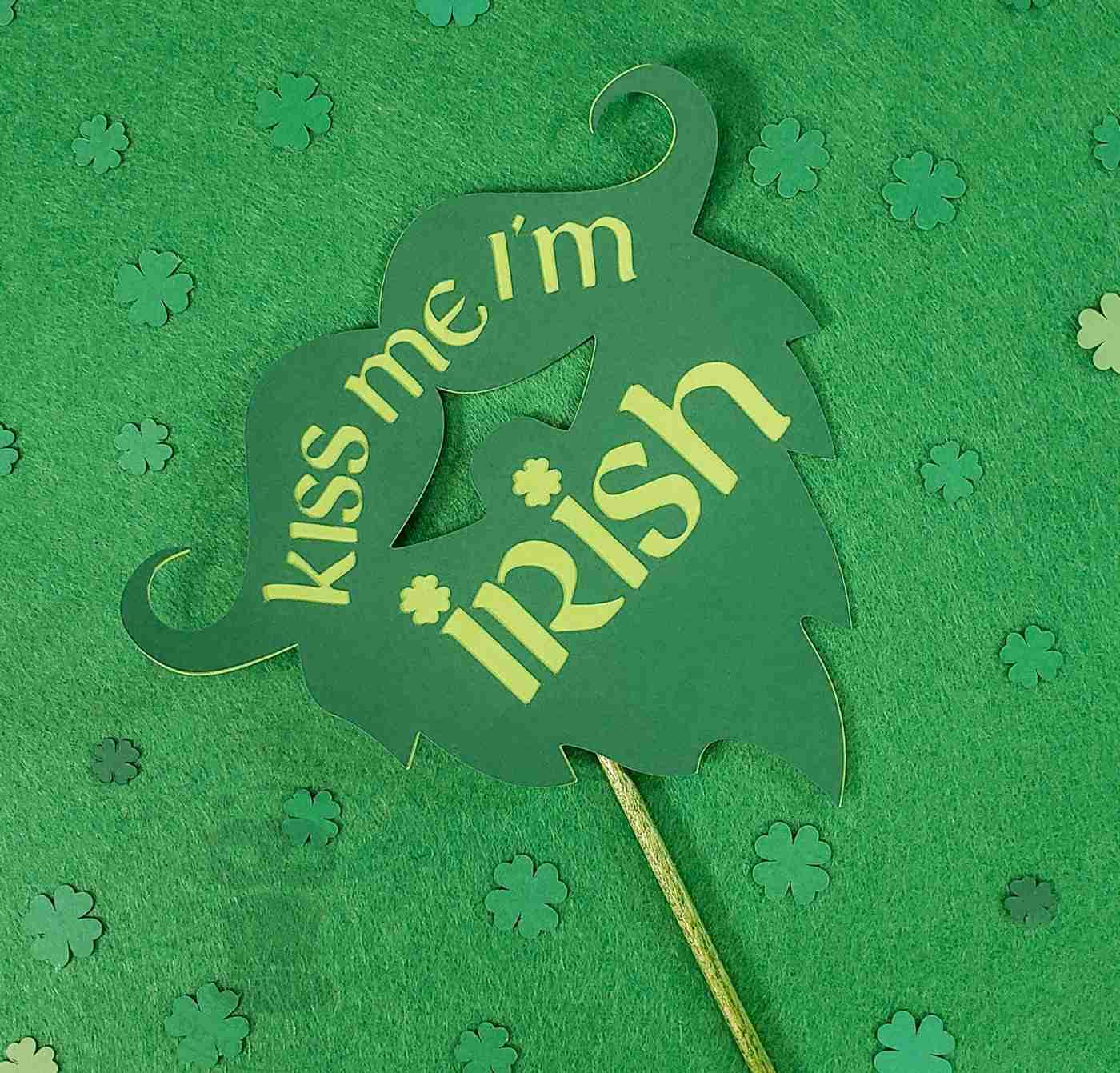 Paper Leprechaun Beard For St. Patrick's Day - Green With Envy | Making ...