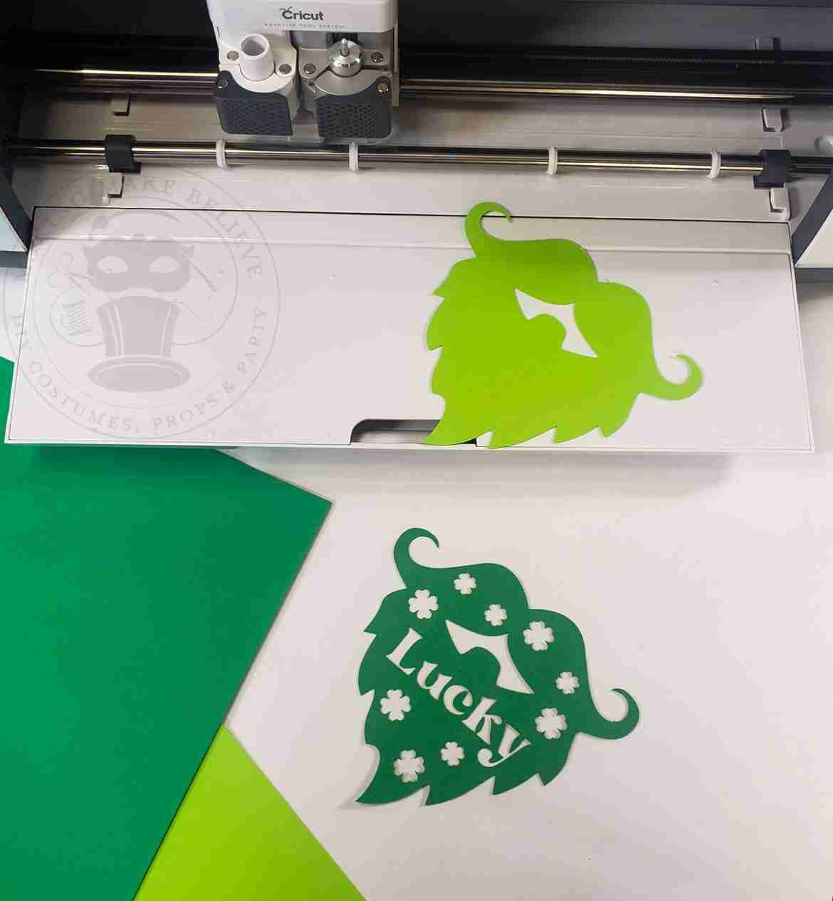 DIY Paper Leprechaun Beards - Making Make Believe