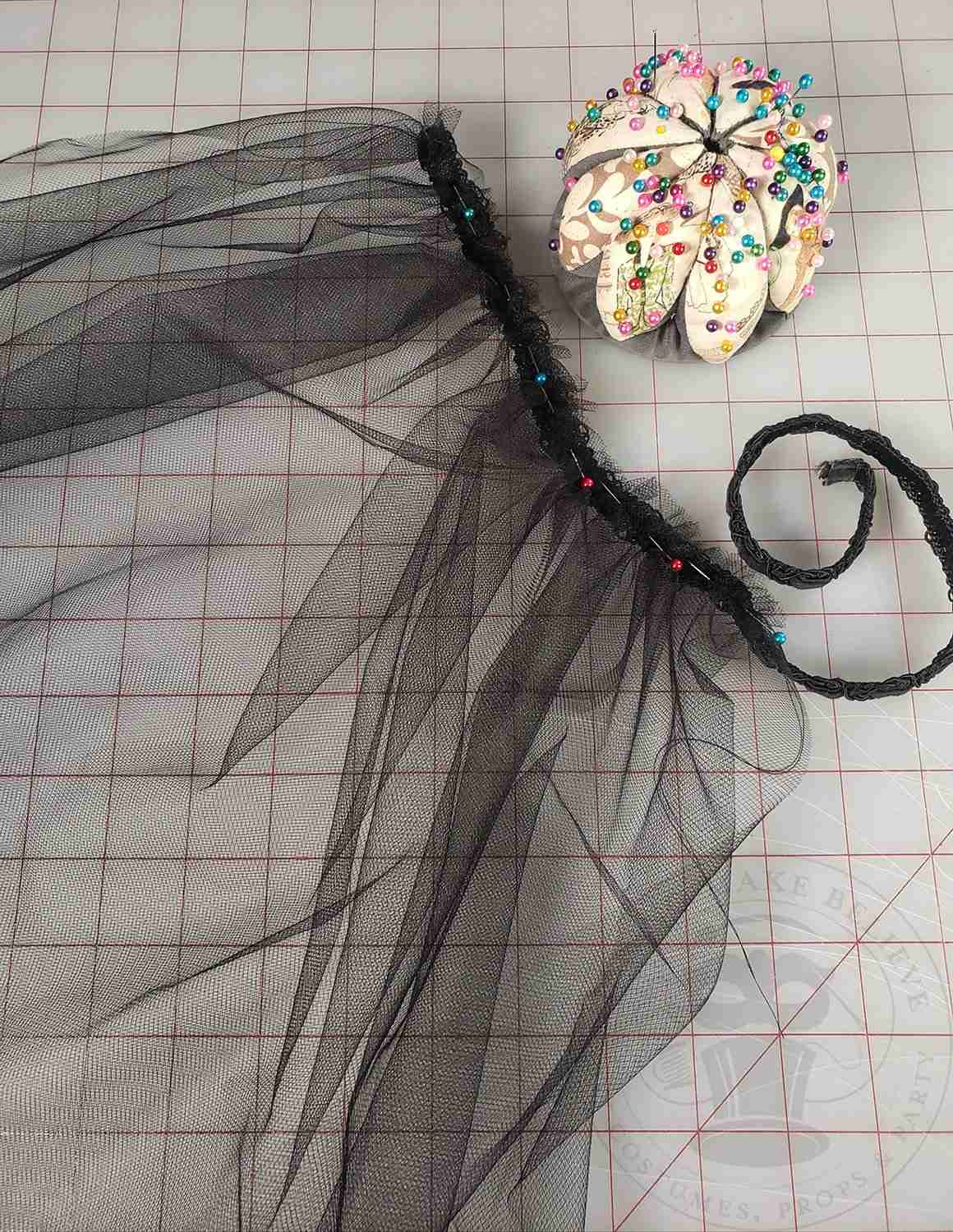 Scary Simple DIY Gothic Costume Veil - Make In An Afternoon | Making ...