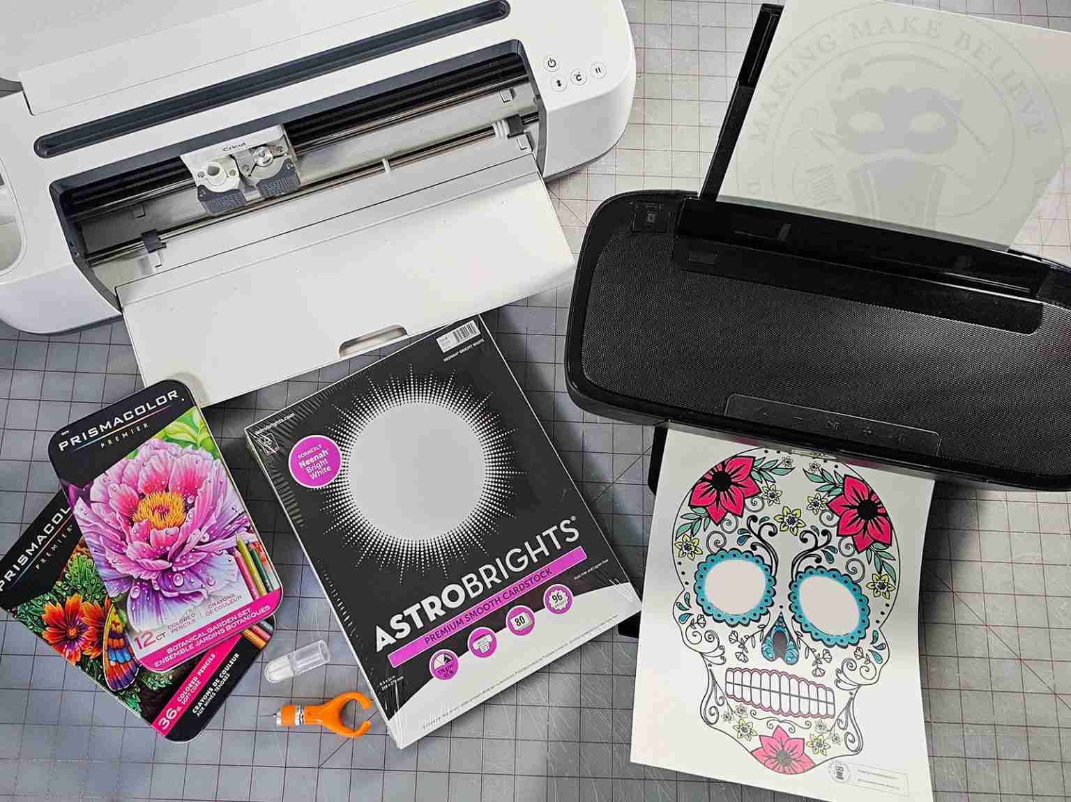 Simple To Make Sugar Skull Masks - Free Printables & Color Sheets ...