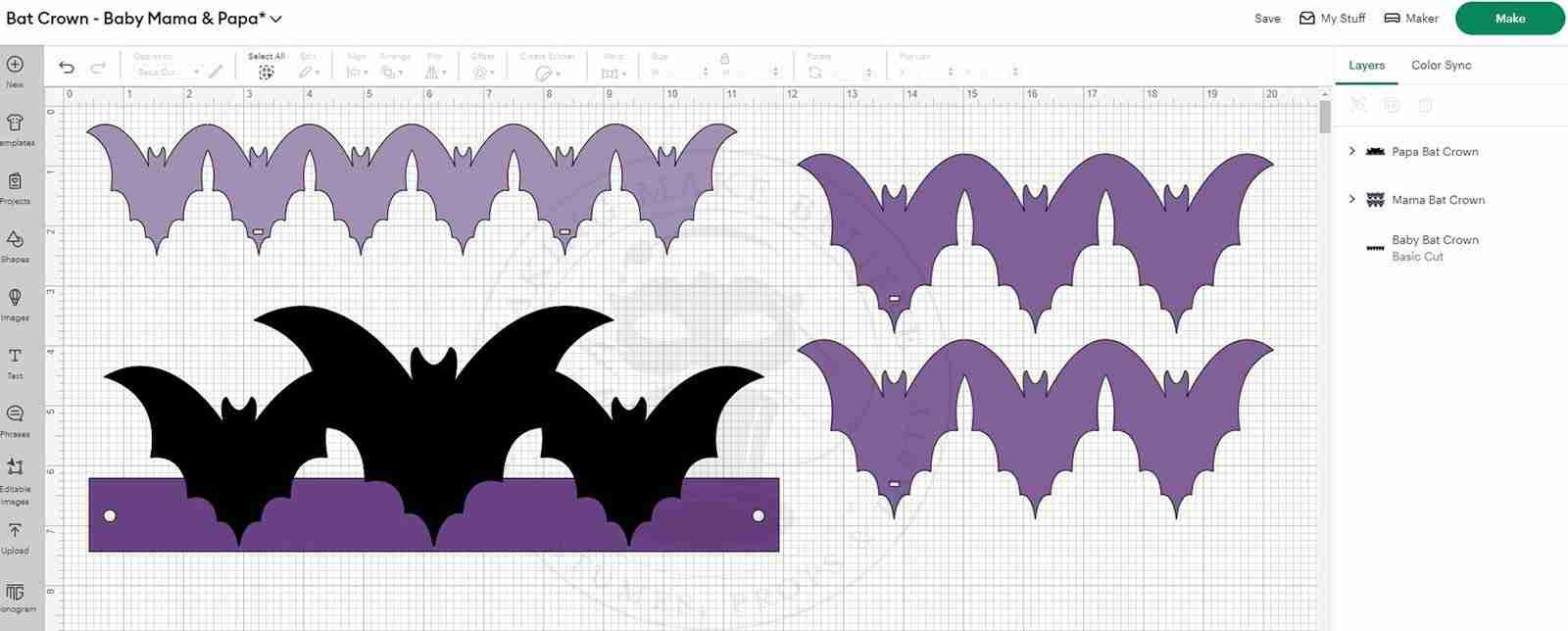 Take Flight: How To Make Glitter Cardstock Paper Bat Crowns | Making ...