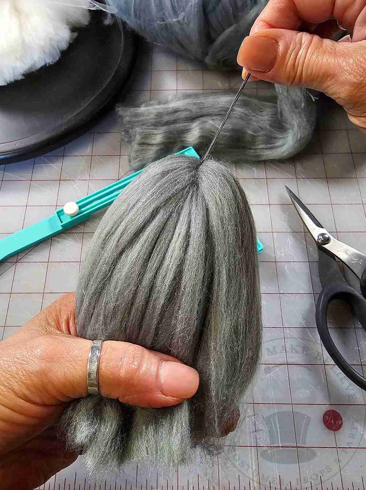 Easy DIY Spooky Bride and Groom Yarn Ghosts | Making Make Believe