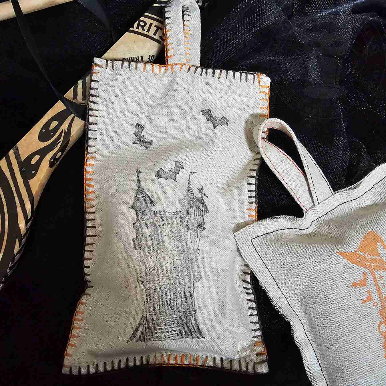 How To Make Haunted Halloween Sachets for Bewitching Closets | Making ...